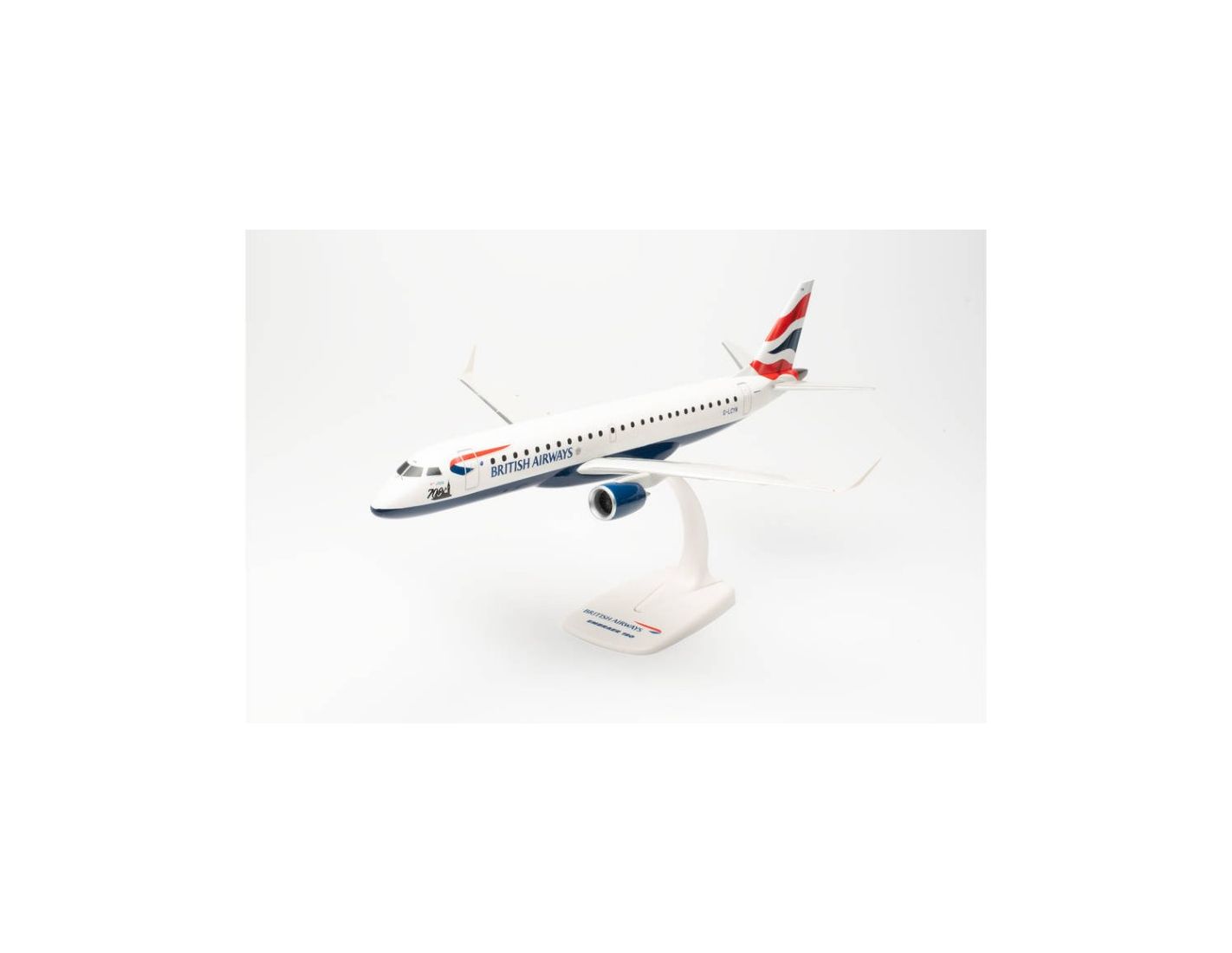 HERPA HP613460 EMBRAER E190 BRITISH AIRWAYS CITYFLYER 1:100 Modellino