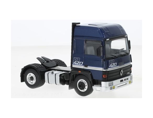 IXO MODEL TR135 RENAULT R420 1986 MET.BLUE 1:43 Modellino
