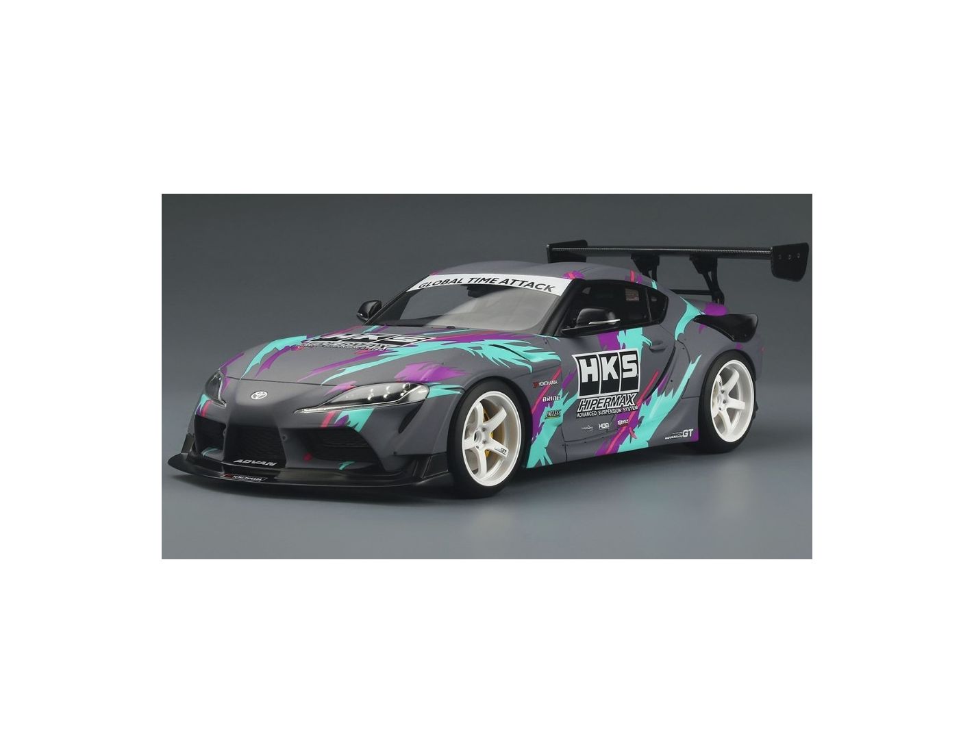 GT SPIRIT GT407 HKS GR SUPRA PRESENTATION 1:18 Modellino