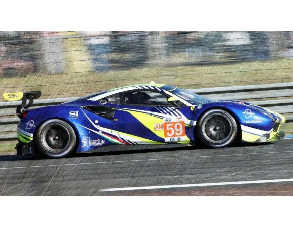 LOOKSMART LSLM146 FERRARI 488 GTE EVO INCEPTION R.N.59 LM 2022 WEST ...