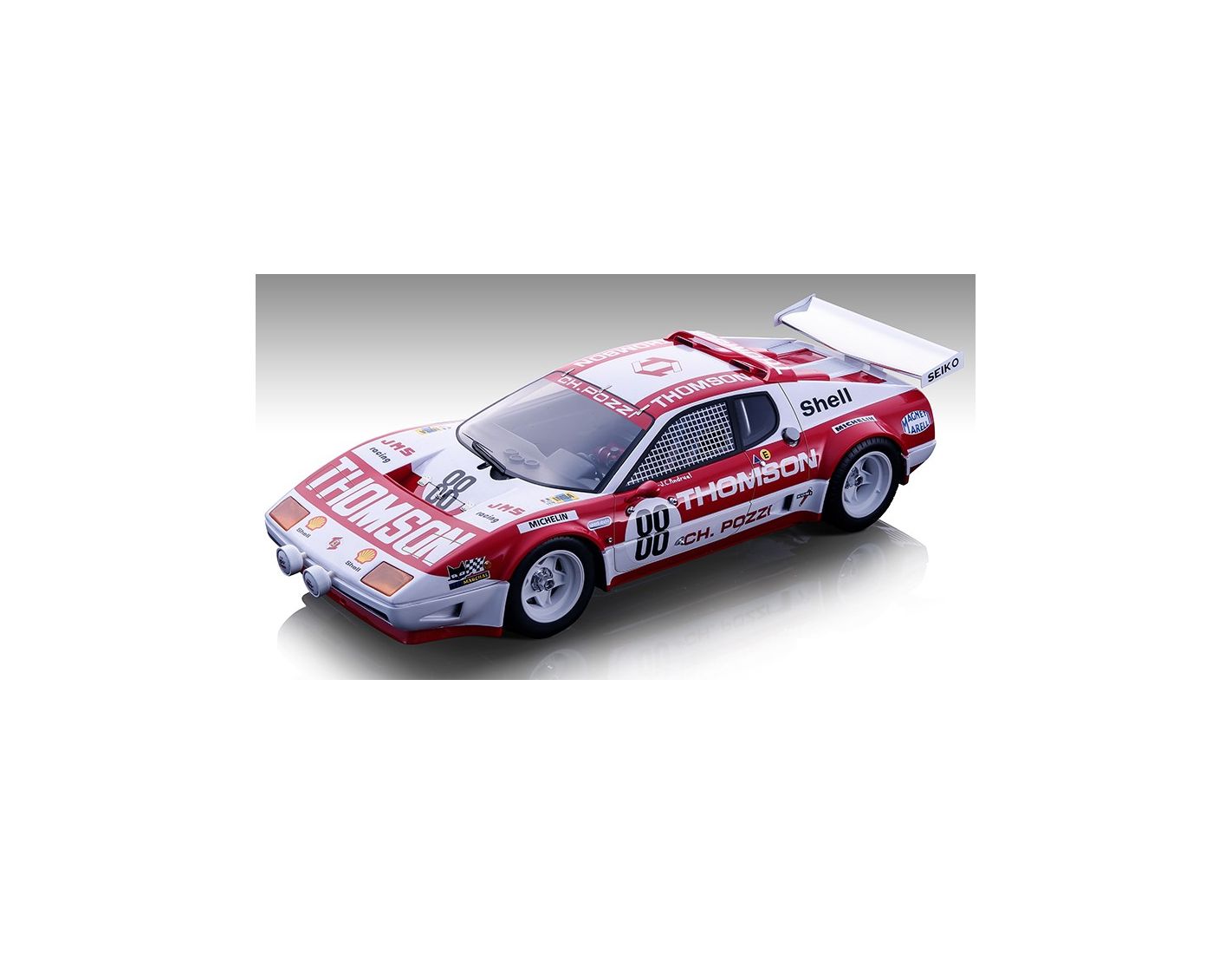TECNOMODEL TMD18248A FERRARI 512 BB N.88 THOMSON/POZZI LE MANS 1978 ...