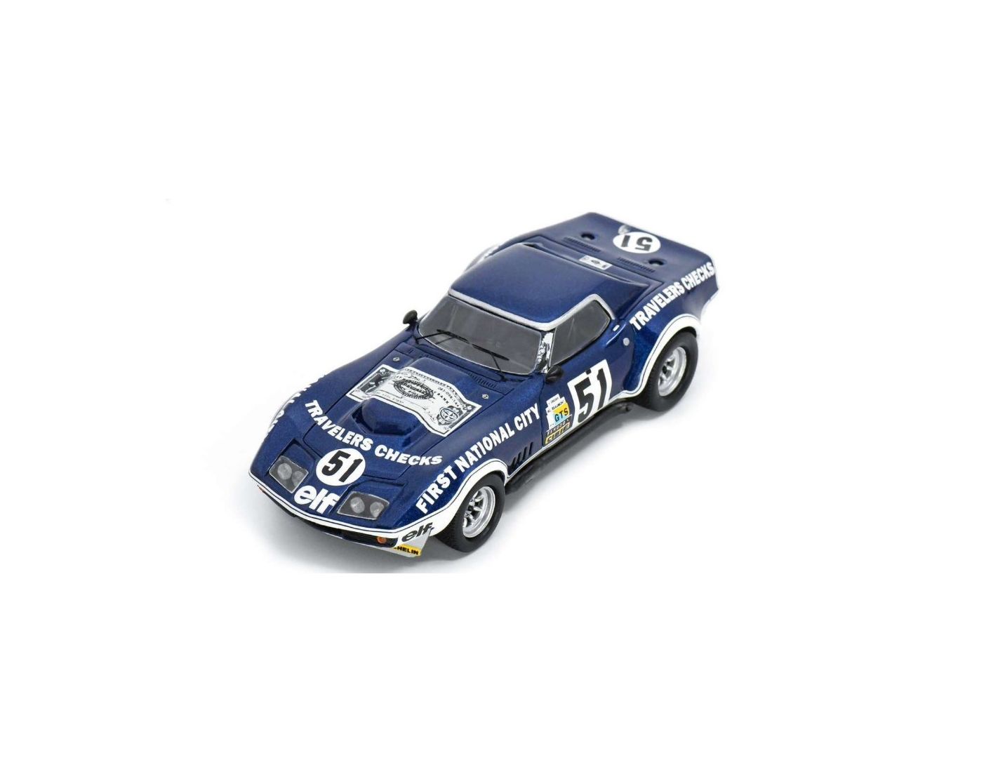 SPARK MODEL S2432 CHEVROLET CORVETTE C3 N.51 18th LM 1974 H.GREDER-M-C ...