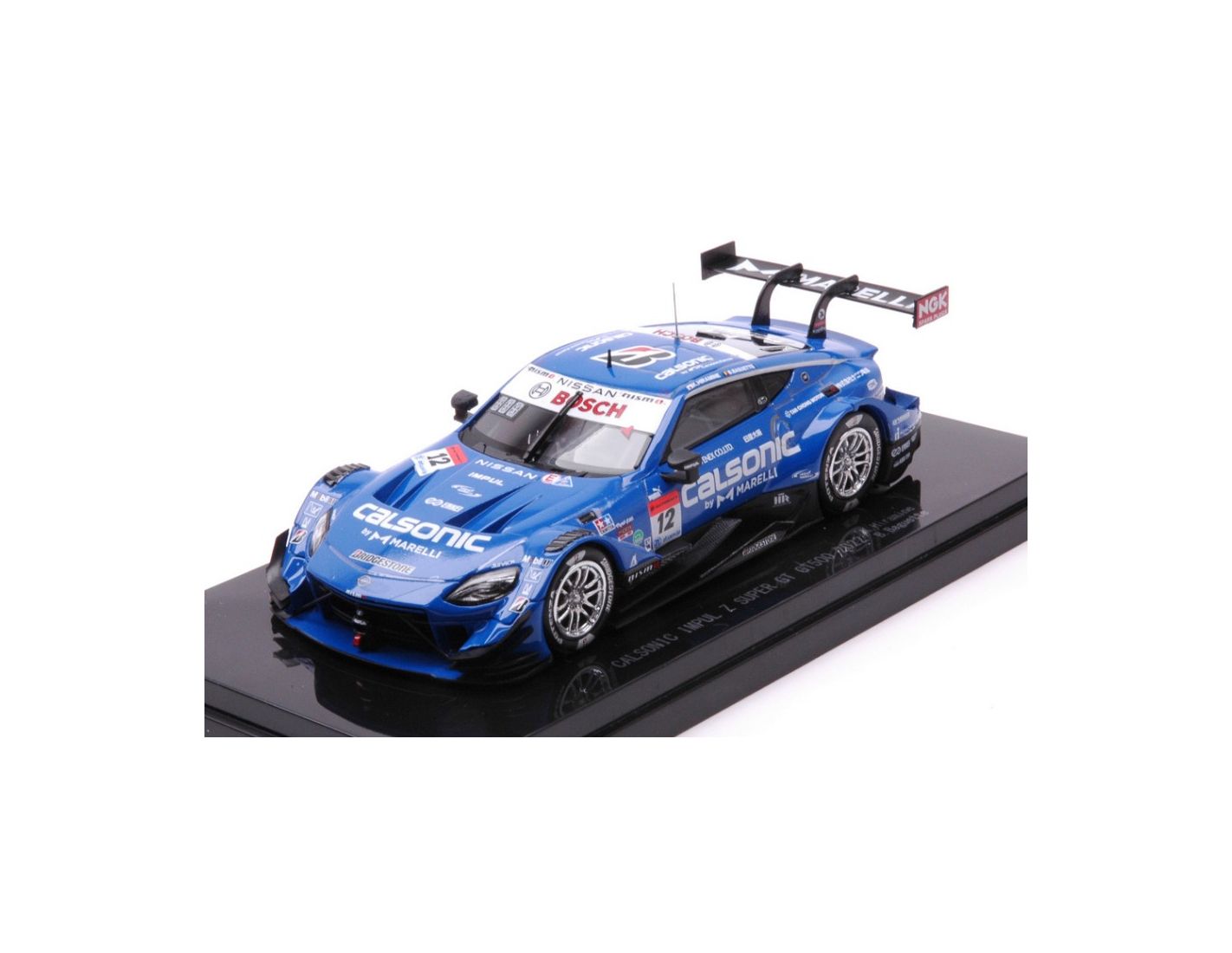 EBBRO EB45812 CALSONIC IMPUL Z N.12 SUPER GT500 2022 K.HIRAMINE-B.BAGUETTE 1:43 Modellino