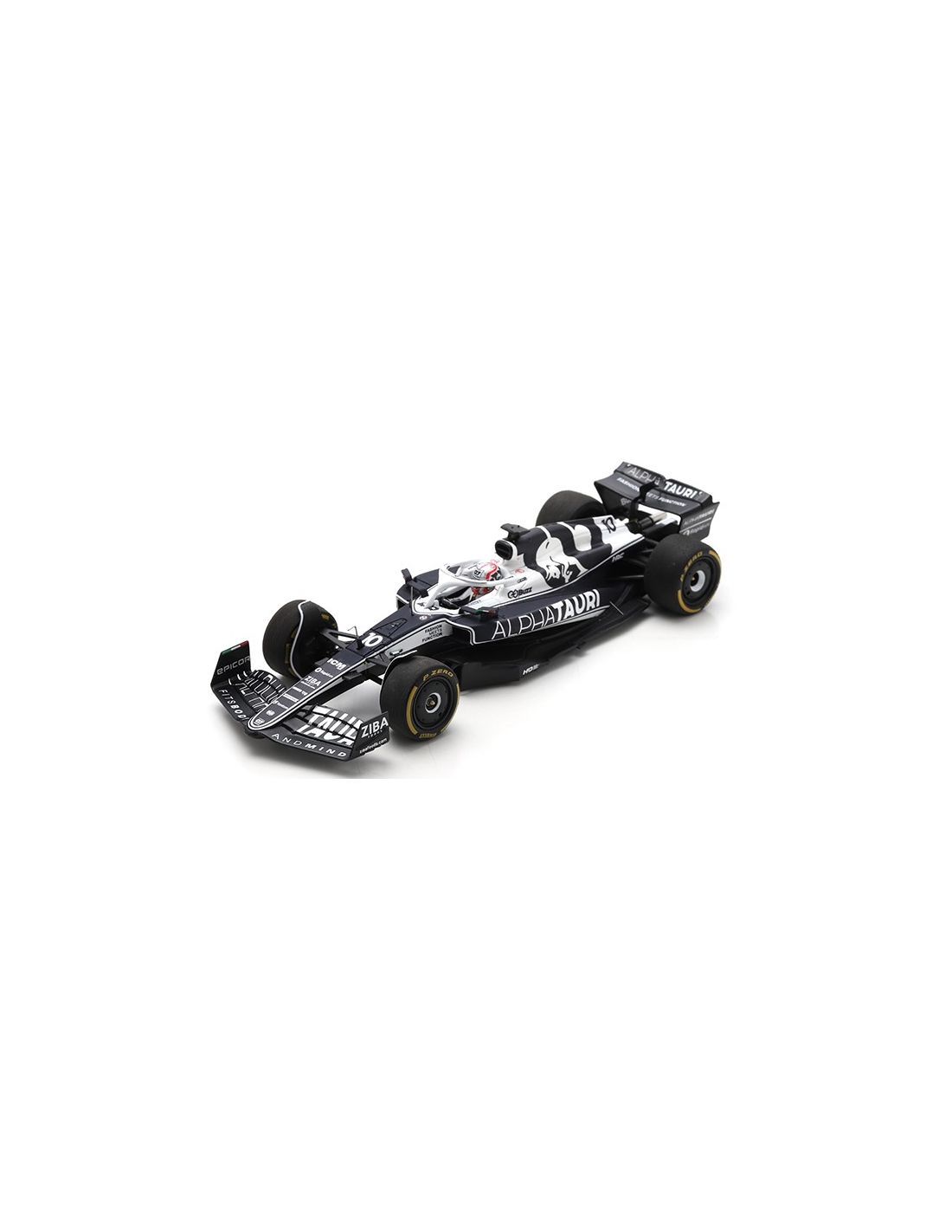 SPARK MODEL S8544 ALPHA TAURI AT03 PIERRE GASLY 2022 N.10 BELGIAN GP 100th RACE 1:43 Modellino