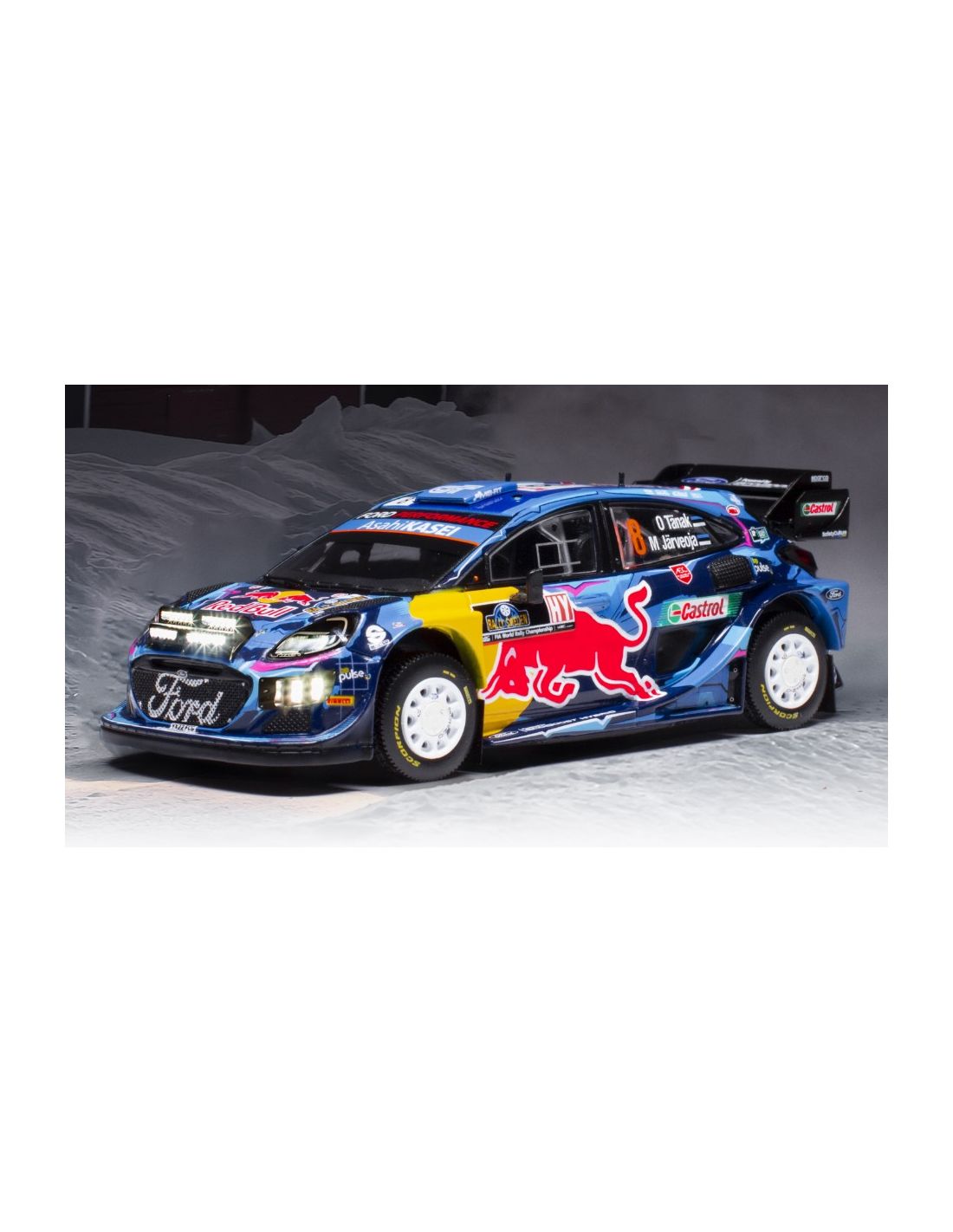IXO MODEL RAM893 FORD PUMA WRC N.8 RALLY SWEDEN 2023 TANAK/JARVEOJA 1: ...