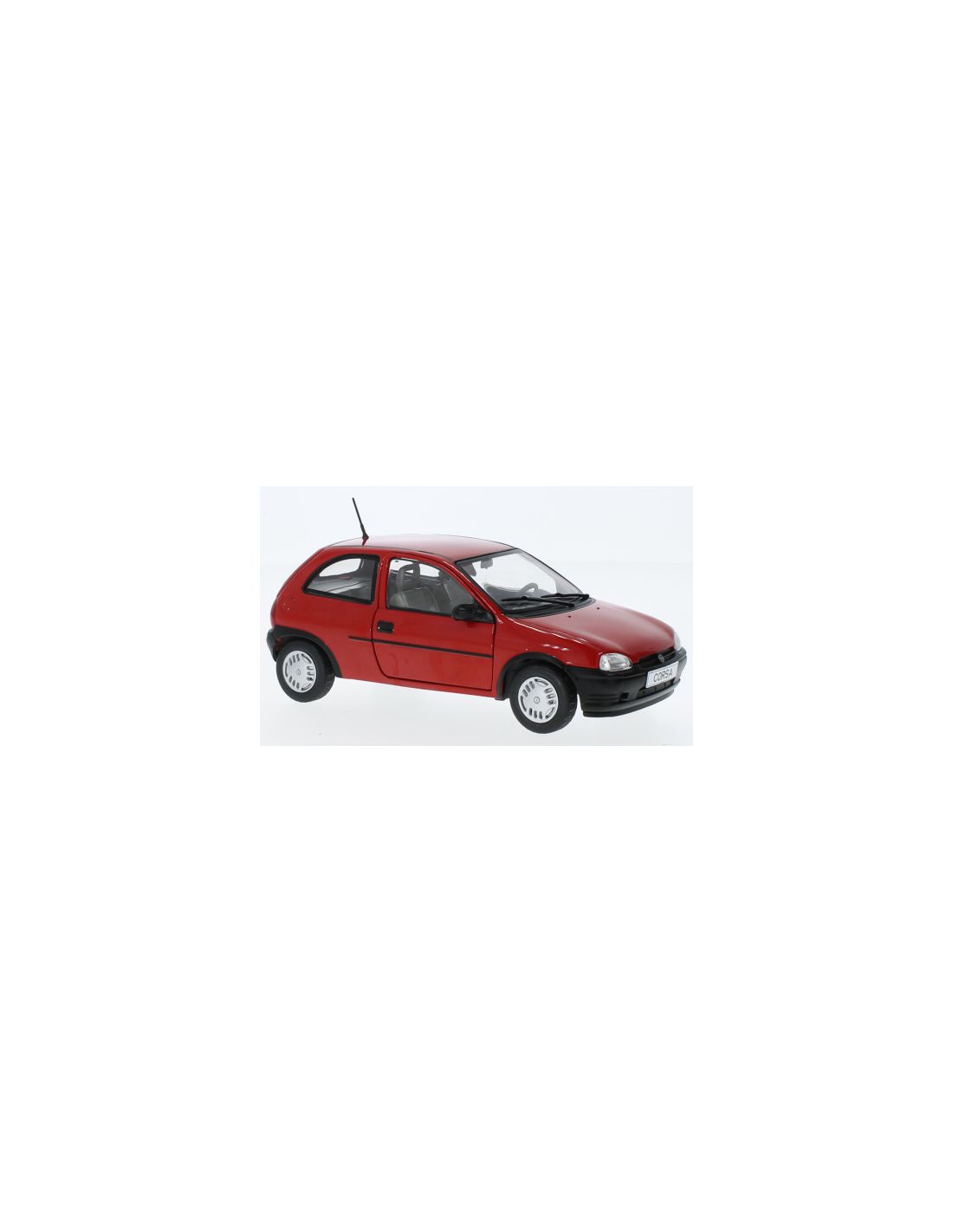 WHITEBOX WB124191 OPEL CORSA B 1993 RED 1:24 Modellino