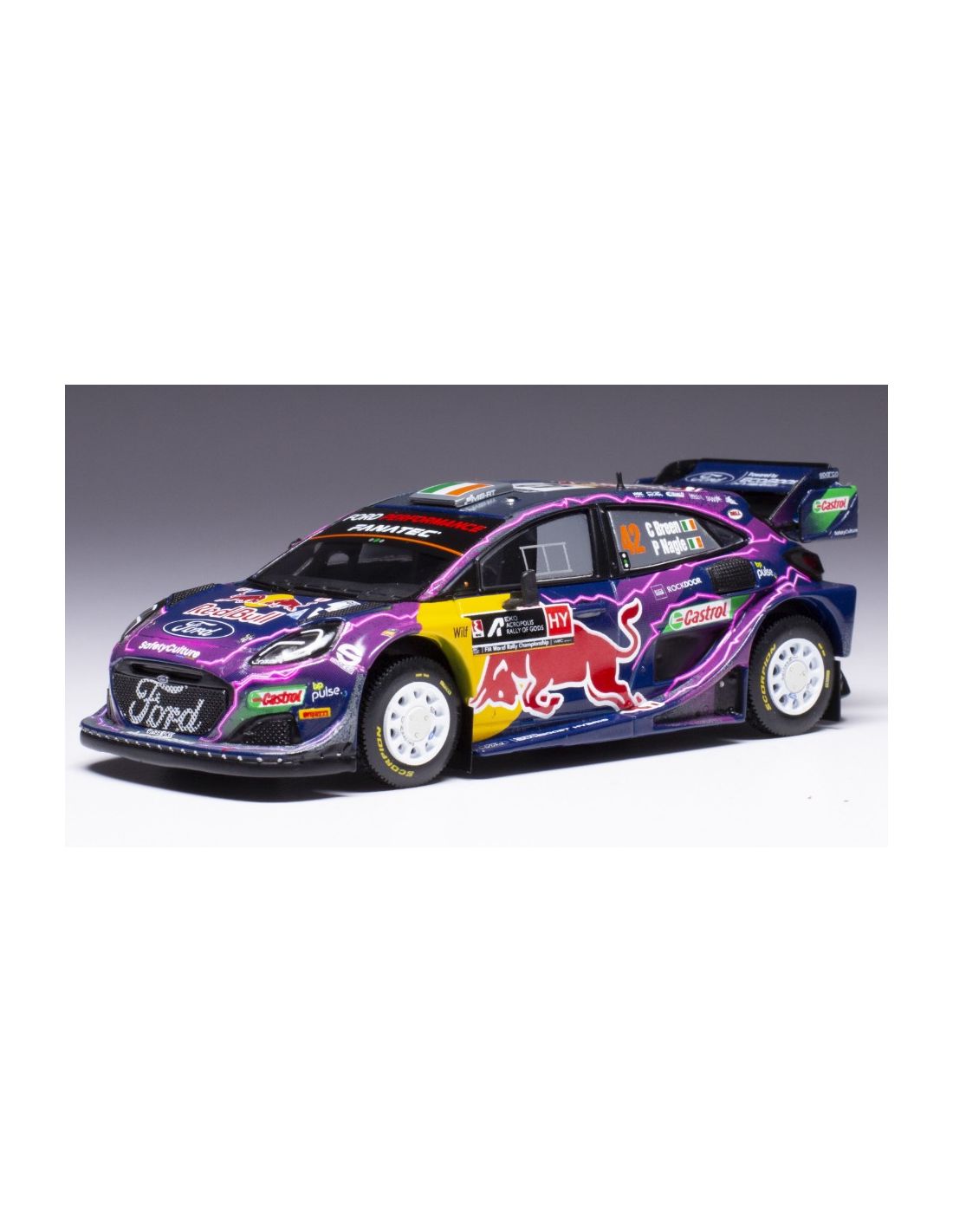 IXO MODEL RAM899 FORD PUMA RALLY1 N.42 WRC RALLY ACROPOLIS 2022 BREEN ...