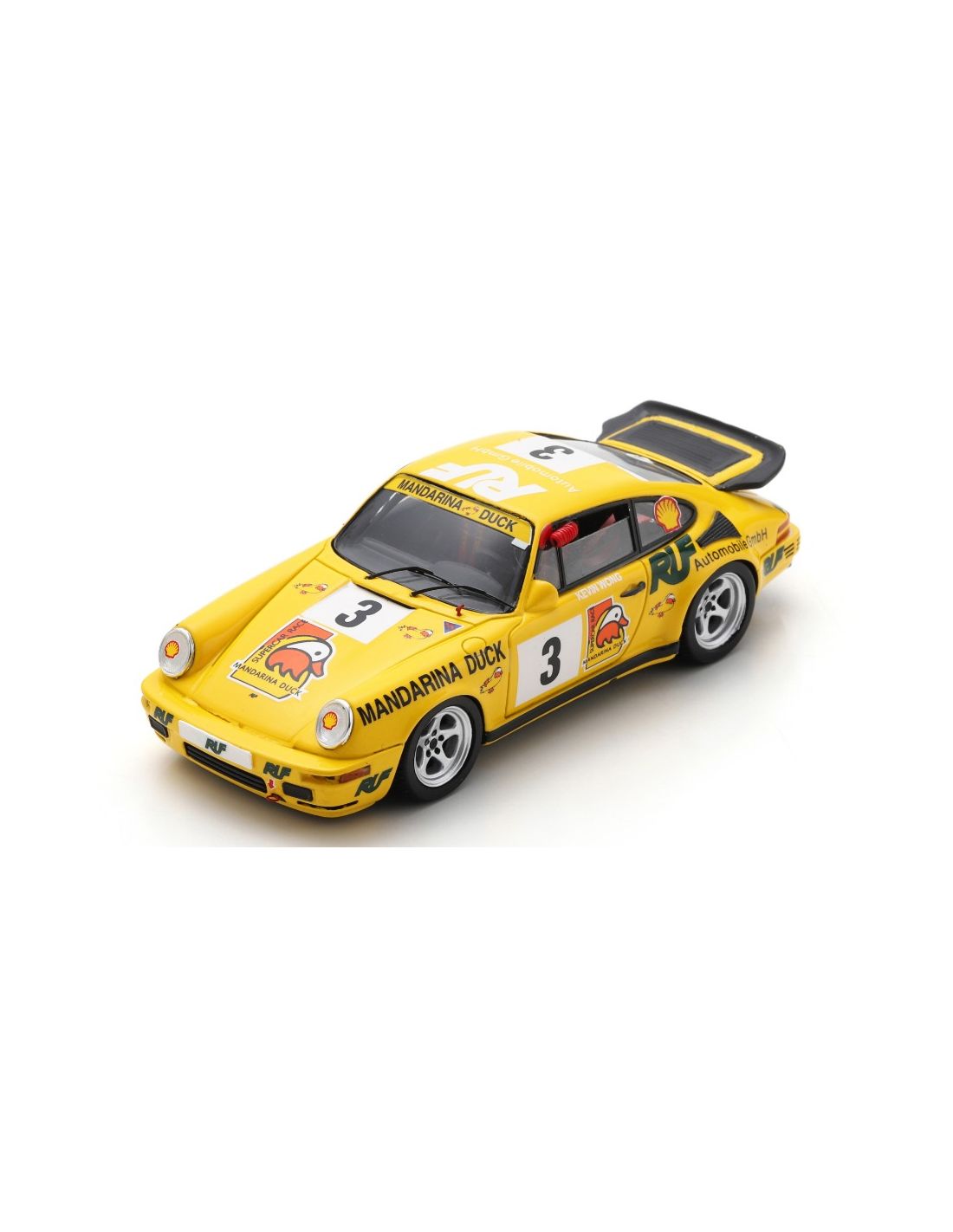 SPARK MODEL SA260 RUF CTR YELLOWBIRD N.3 MACAU SUPERCAR RACE KEVIN WONG ...