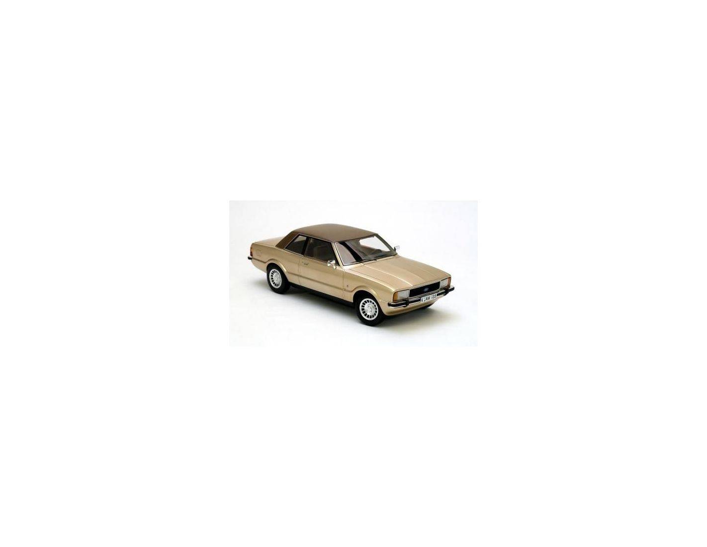 Neo Scale Models NEO18175 FORD TAUNUS TC2 GHIA 1976 GOLD METALLIC 1:18 ...