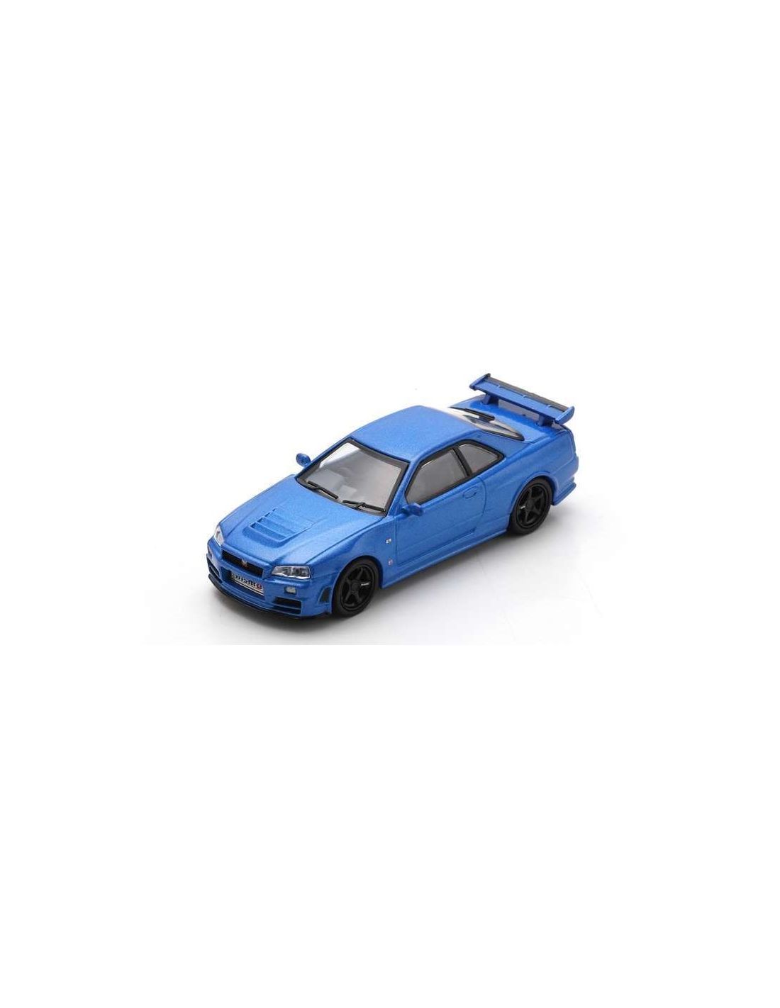 SCHUCO SH452033700 NISMO R34 GT-R Z-TUNE BLUE 1:64 Modellino